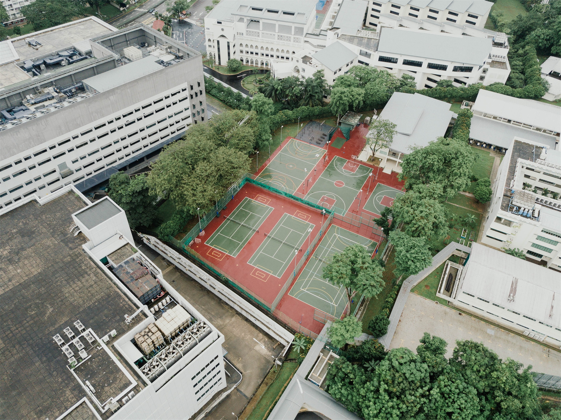 Green Future: New campus construction under sustainable development